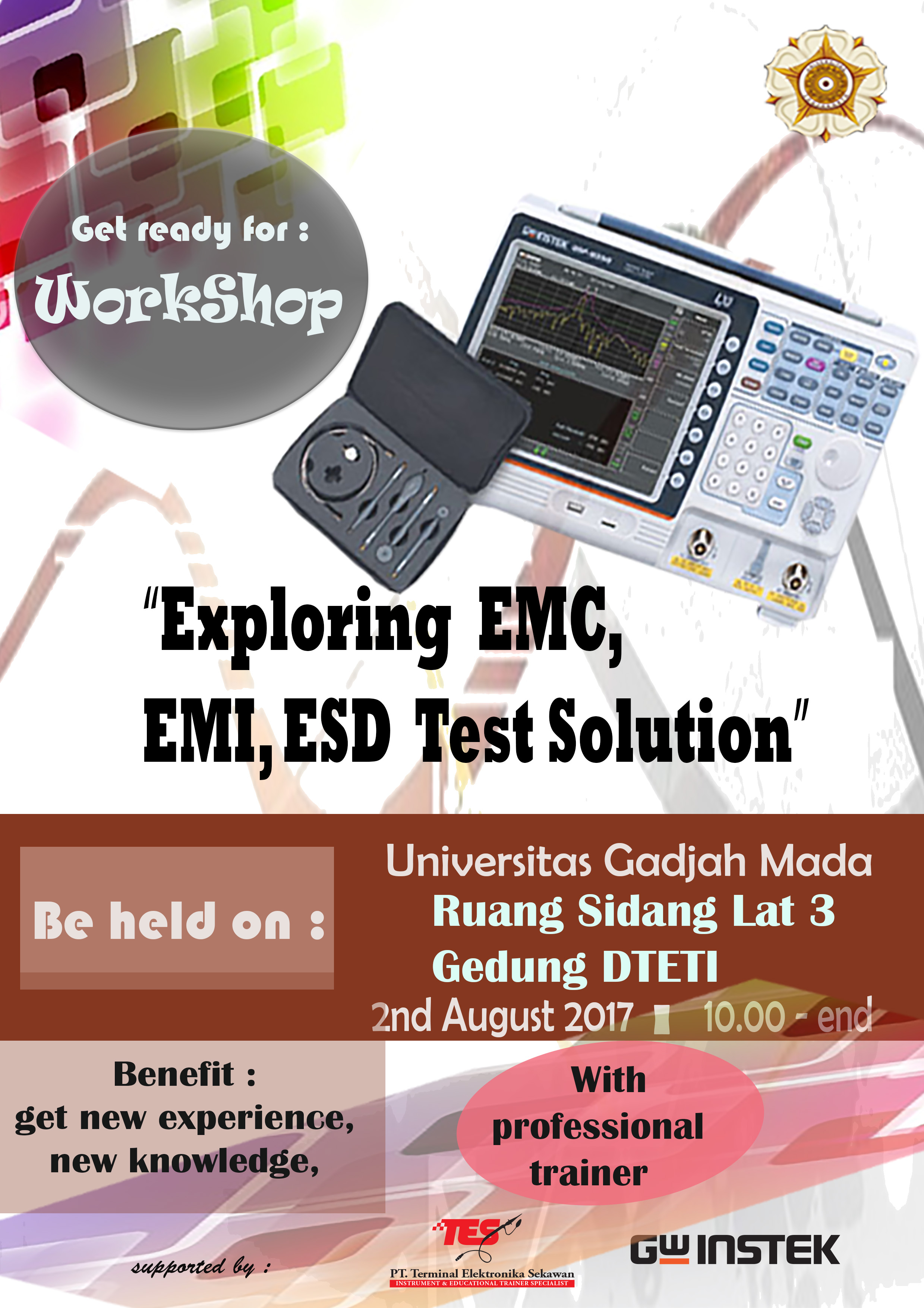 Exploring EMC, EMI, ESD Test Solution | Program Sarjana - Departemen ...